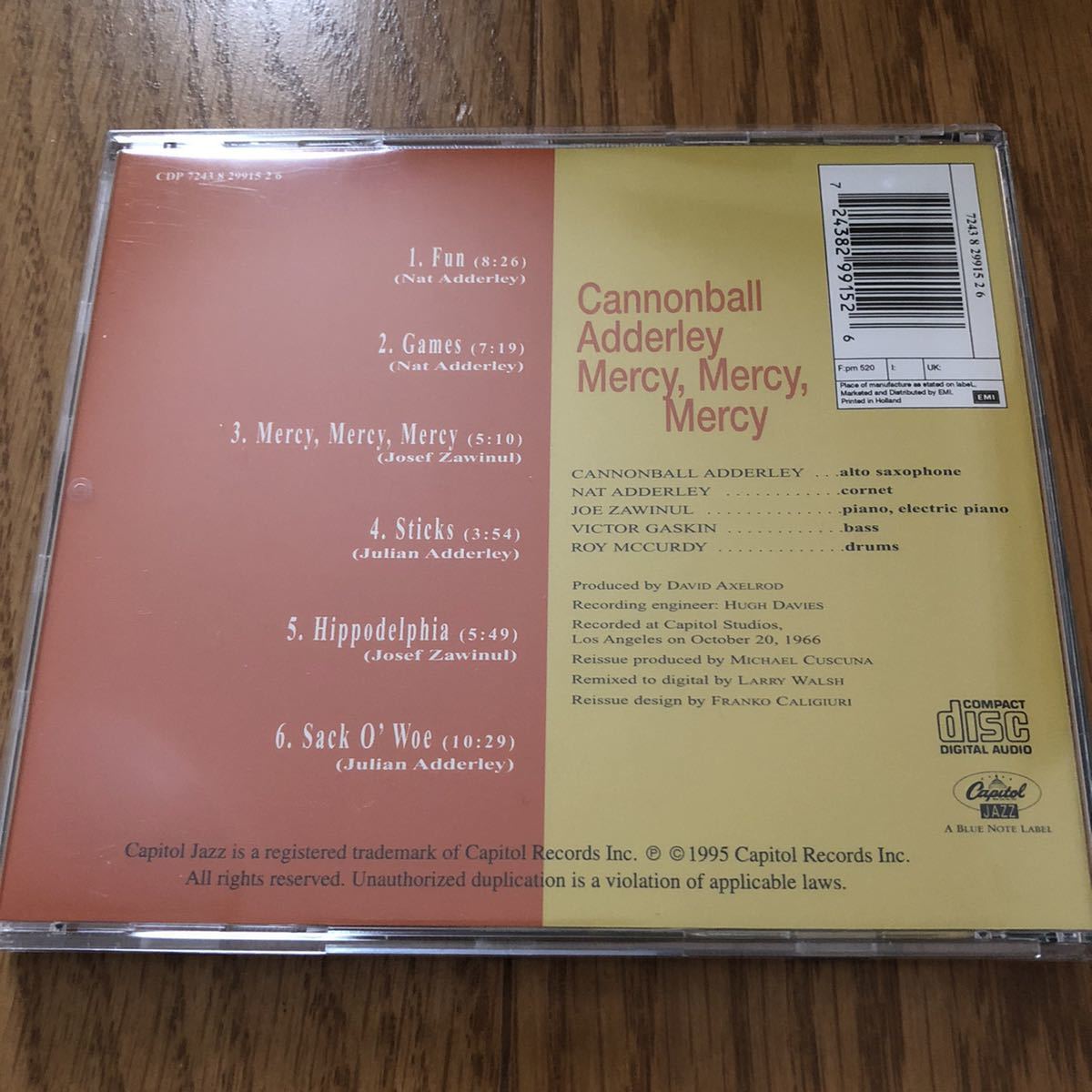 CD キャノンボール アダレイ／MERCY MERCY MERCY(ジャズ一般)｜売買されたオークション情報、yahooの商品情報をアーカイブ ...