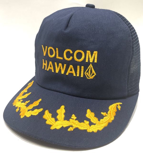 正規品 VOLCOM HAWAII ボルコム ハワイ USA製 メッシュキャップ レア 降谷建志 着用 kj ヴォルコム キャップ 帽子 アメリカ製 ネイビー(帽子)｜売買されたオークション ...