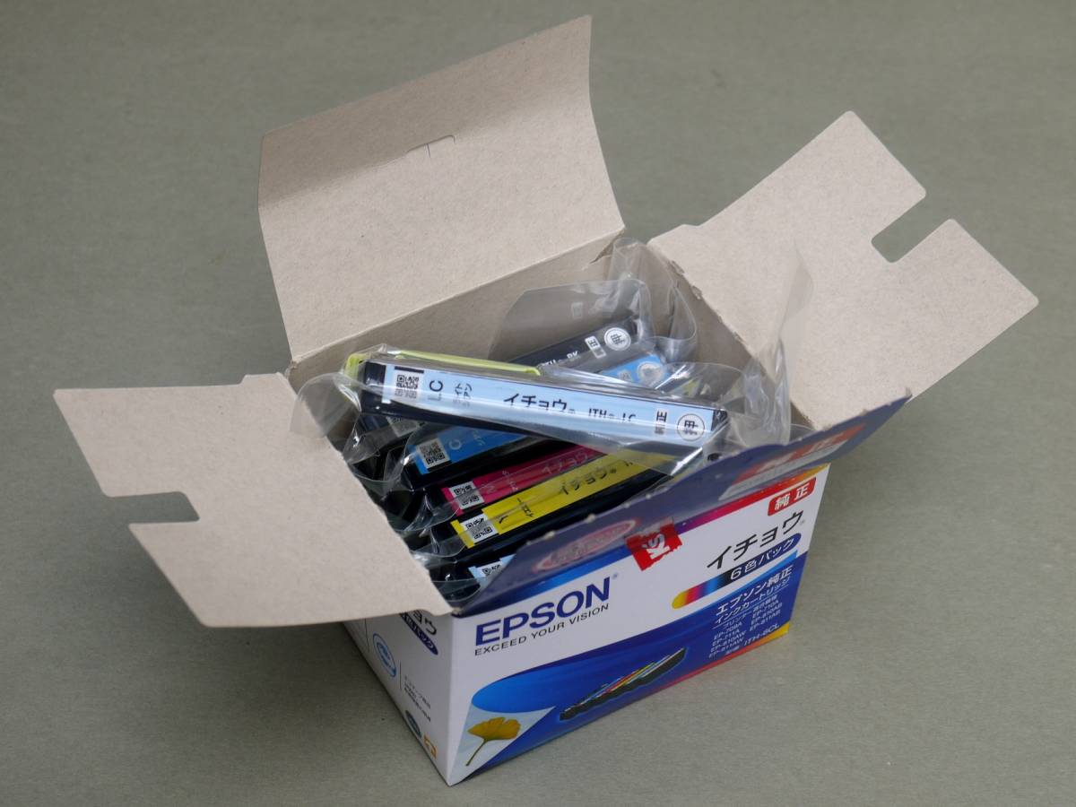 EPSON プリンターインク イチョウ ITH-6CL 純正 6色 + LC エプソン(エプソン)｜売買されたオークション情報、yahooの商品情報をアーカイブ公開 - オークファン ...