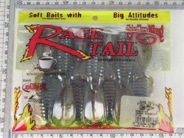 RAGE TAIL レイジテール レージテール STRUCTURE BUG ストラクチャーバグ ストライクキング ワーム アメリカン アメリカ ...