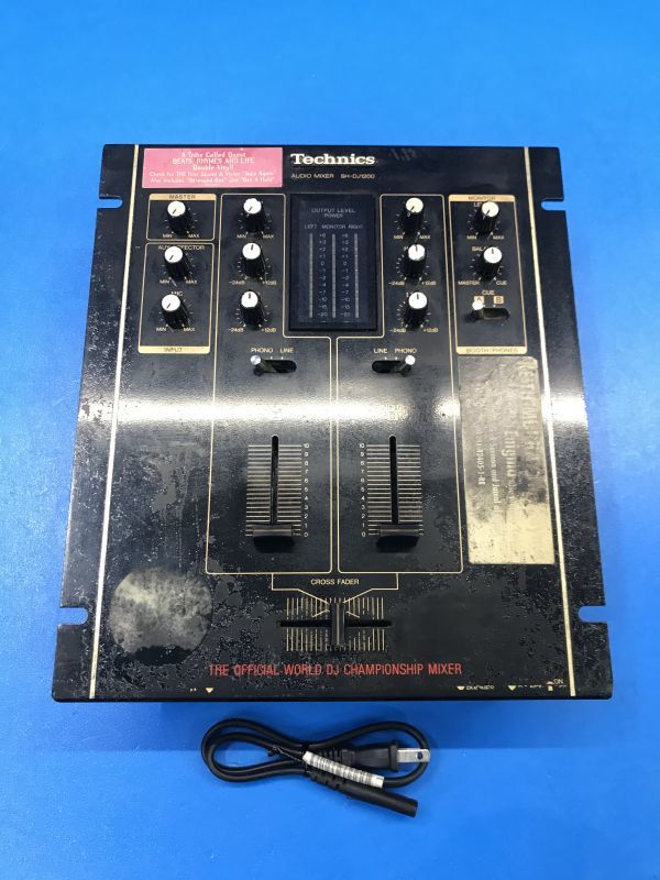 テクニクス / Technics AUDIO MIXER SH-DJ1200 THE OFFICIAL WORLD DJ ...