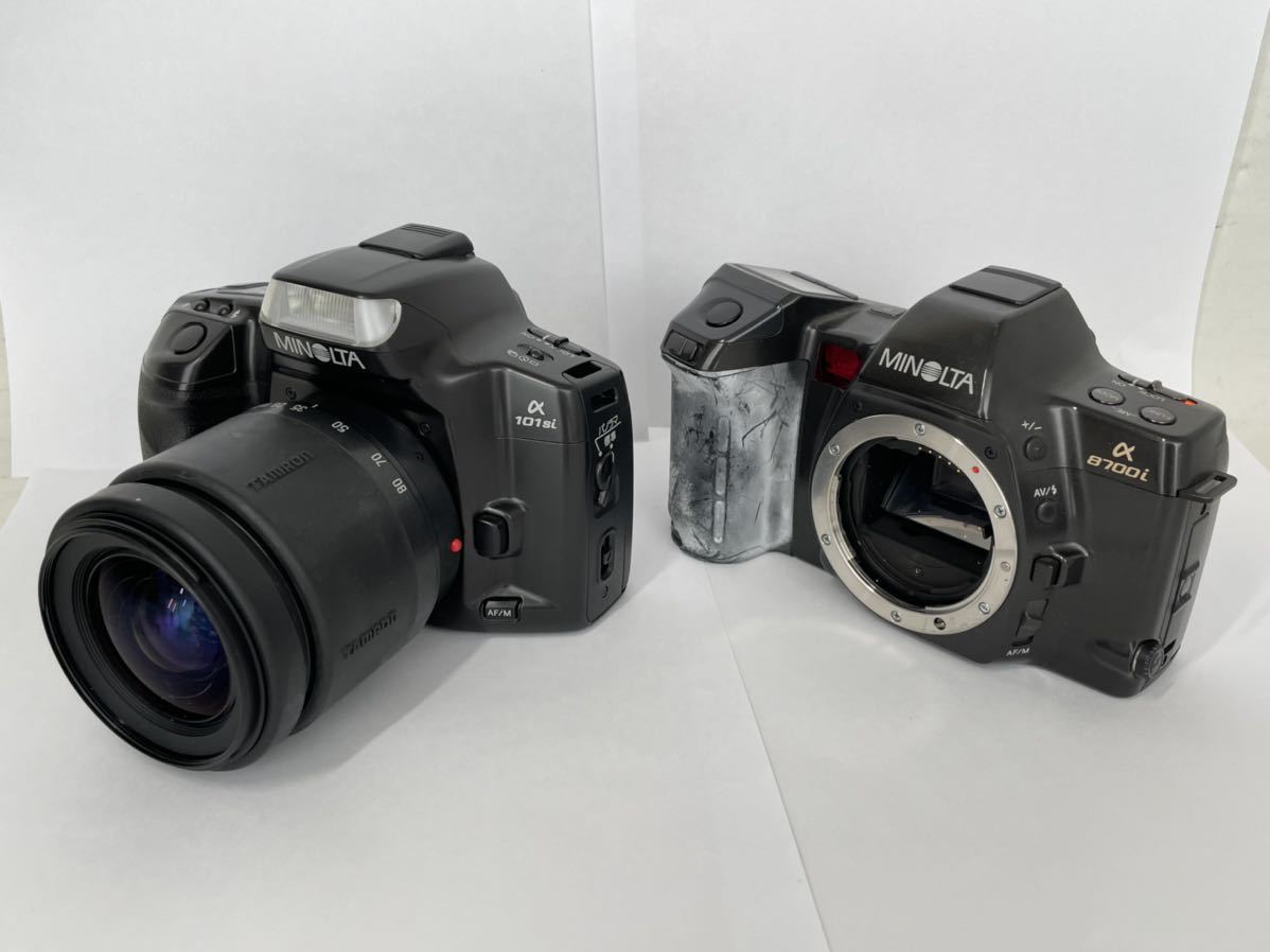 ジャンク/返品不可 MINOLTA a 8700i 101si Canon EF 35-80mm F4-5.6 III TAMRON AF ...