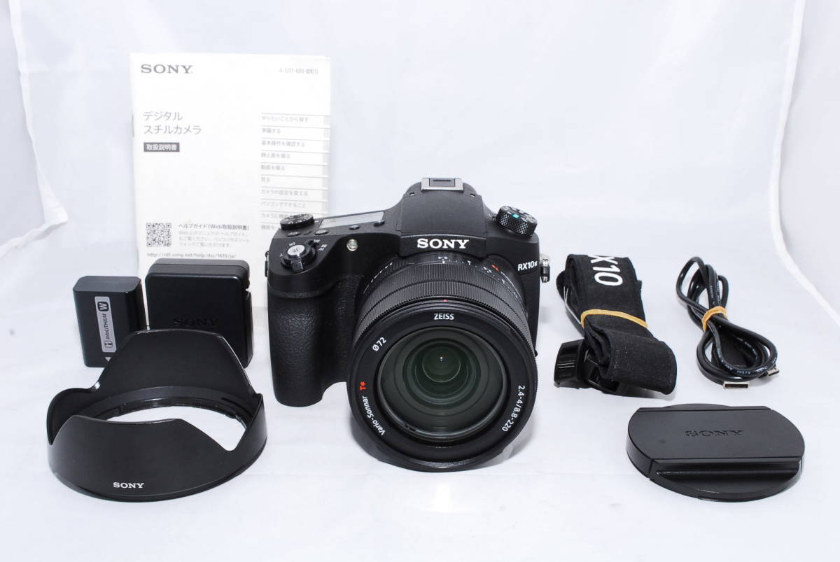 級 SONY ソニー デジタルカメラ DSC-RX10M3 F2.4-4.0 24-600mm ブラック Cyber-shot DSC ...