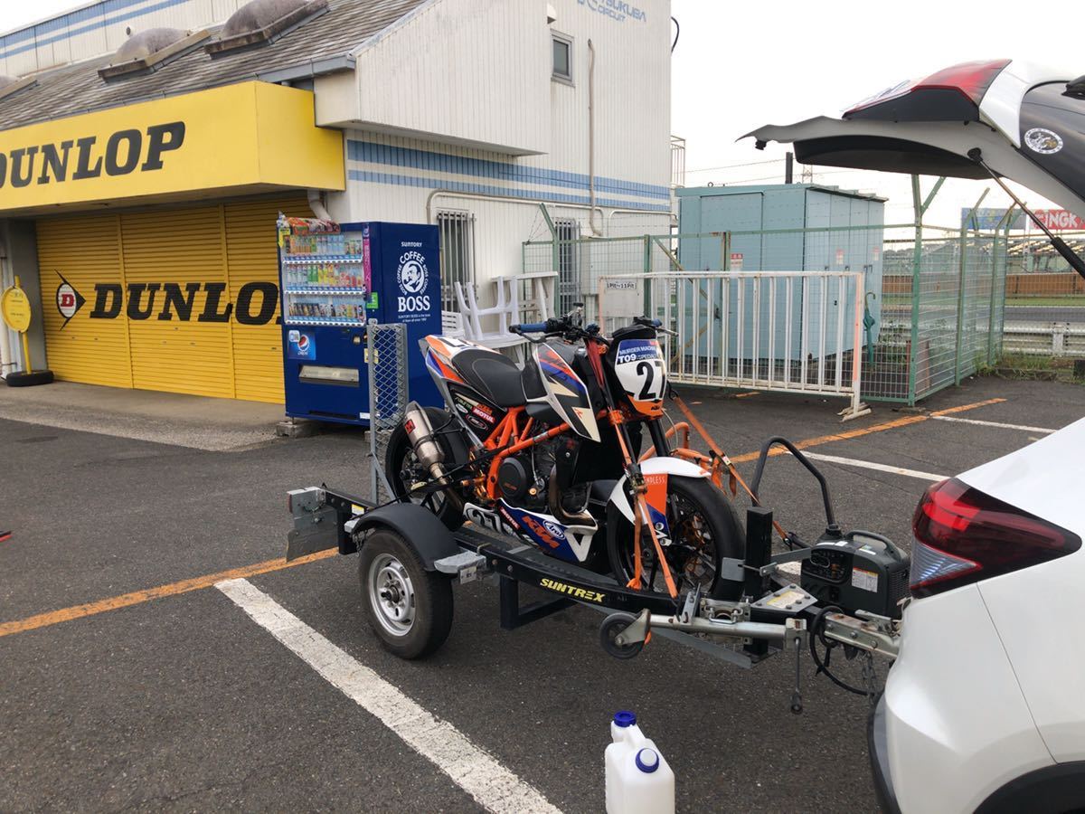 SUNTREXサントレックスTR-BDバイク専用トレーラー最大積載量250kg 長さ279cm 幅121cm(トレーラー)｜売買されたオークション情報、yahooの商品情報をアーカイブ公開 ...