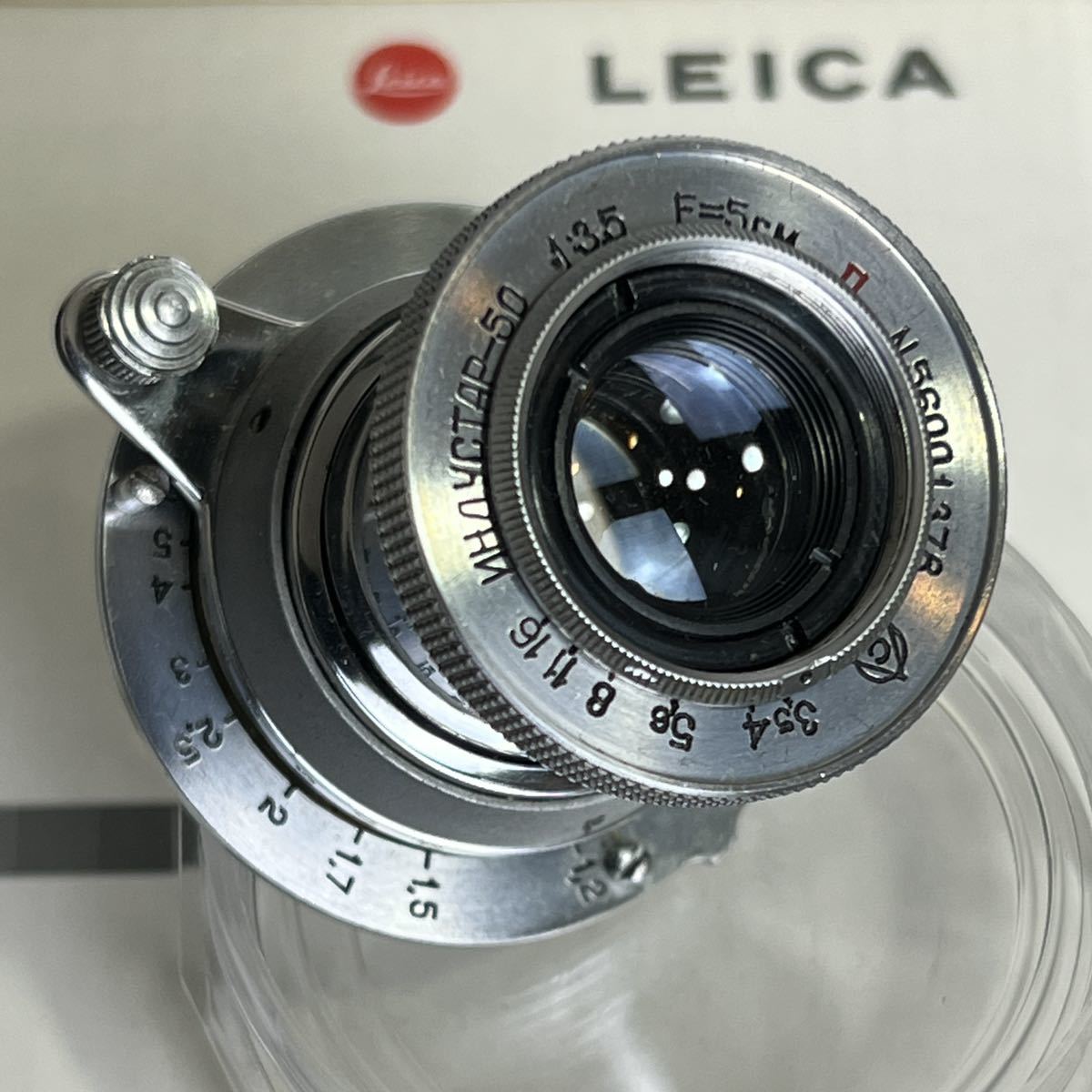 KMZ インダスター50 Industar 50mm f3.5 L39 沈胴 ライカLeica Lマウント(ライカ)｜売買されたオークション ...