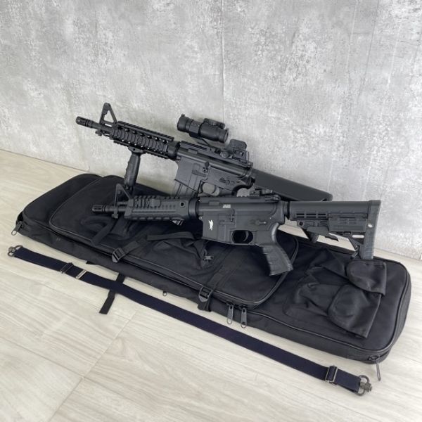 サバゲー 電動ガン PROPERTY コルト M4A1 カービン CAL 5.56MM CAA M451 2台セット サバゲー エアガン 発射 ...