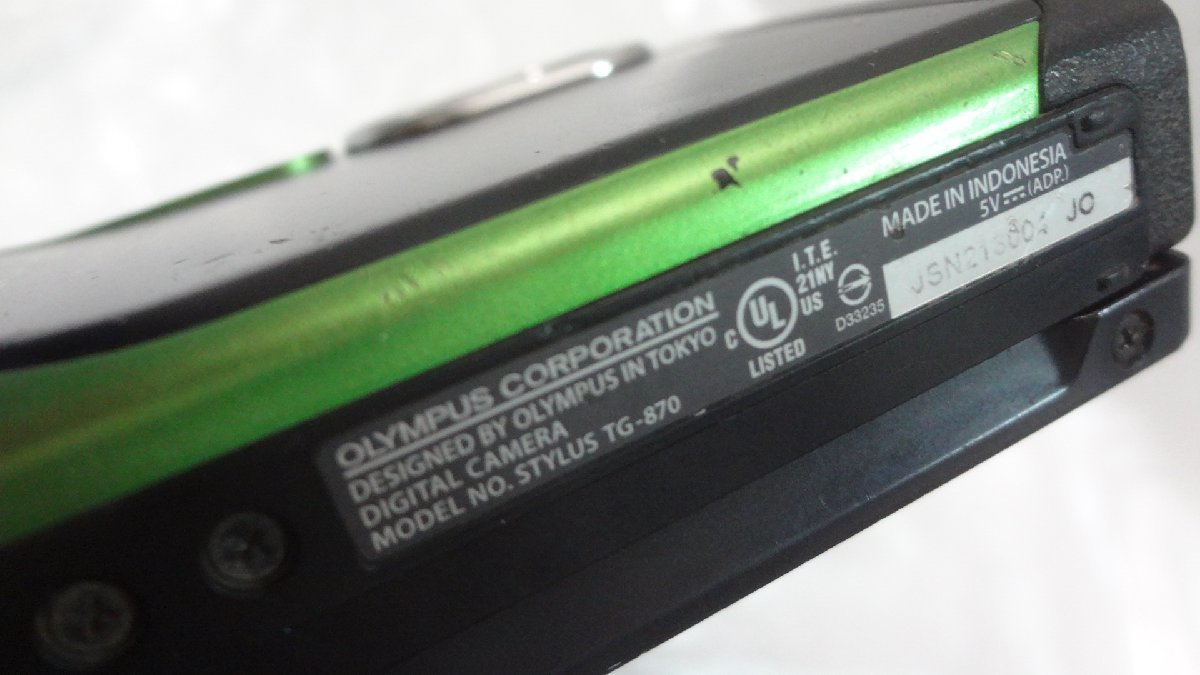 T514 OLYMPUSデジタルカメラSTYLUS TG-870 Tough(オリンパス)｜売買されたオークション情報、yahooの商品情報を ...