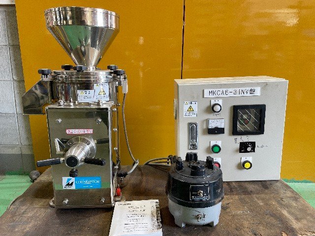 1円スタート 本体 MASUKO SANGYO 超微粒磨砕機 スーパーマスコロイダー MKCA6-3 三相200V 分電盤付き 動作良好 九 ...