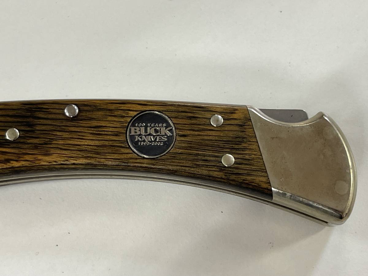 a60 BUCK KNIVES 付属品付き 革ケース The Edge For Life 100 YEARS 1983 Edition Knife ナイフ キャンプ アウトドア B110 ...