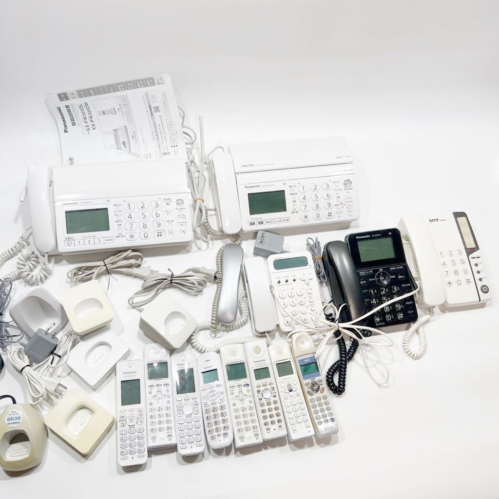ジャンク KX－PD205 KX-PD320 KX-FKD502 KX-FKD506 電話機 親機 子機 充電器 まとめ売りPanasonic ...