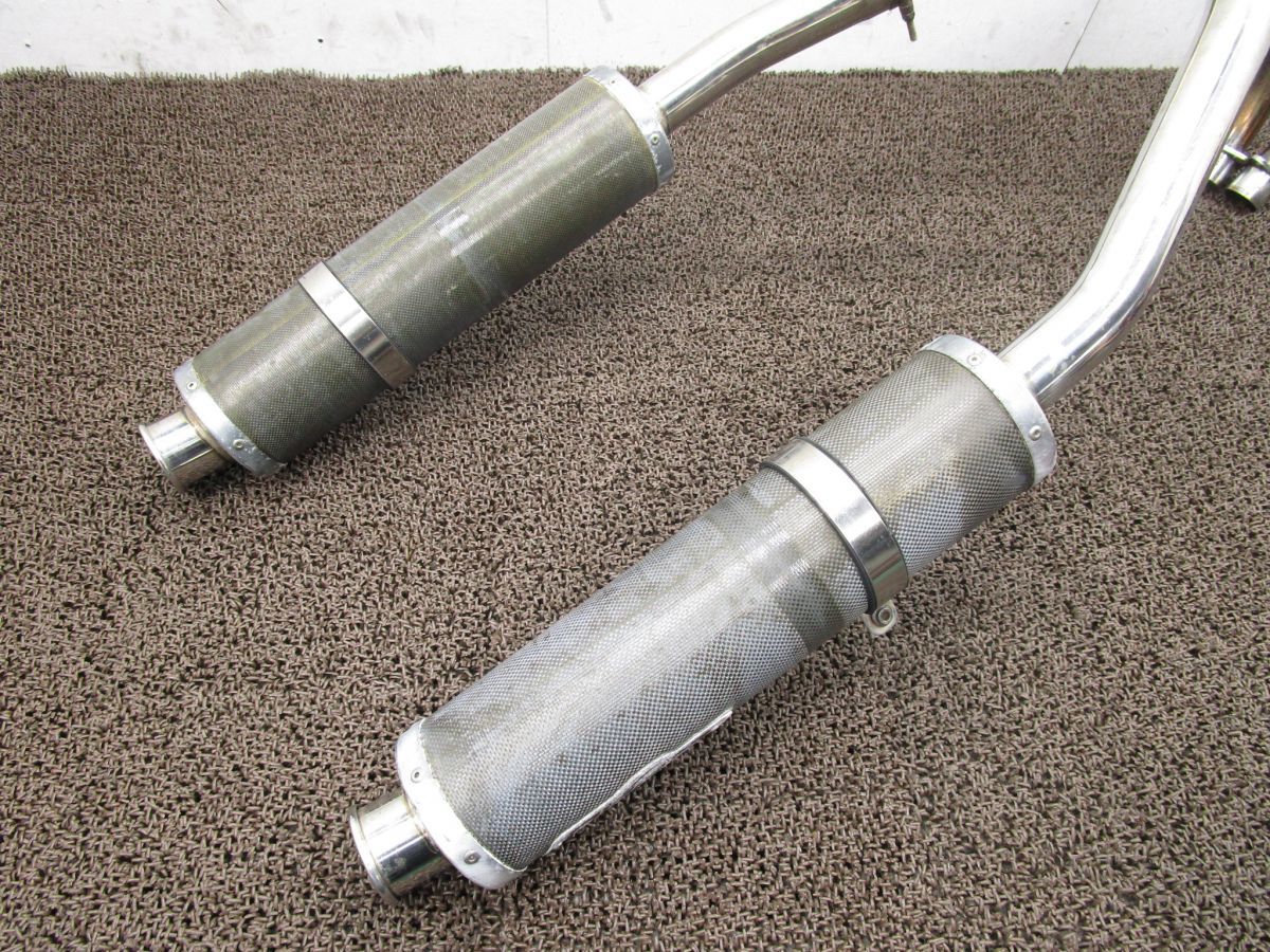 TRX850 社外 エイジュウプロ製 マフラー サイレンサー ZB66 プロパワー 4NX カスタム素材に ヤマハ JMCA 4NX(マフラー ...