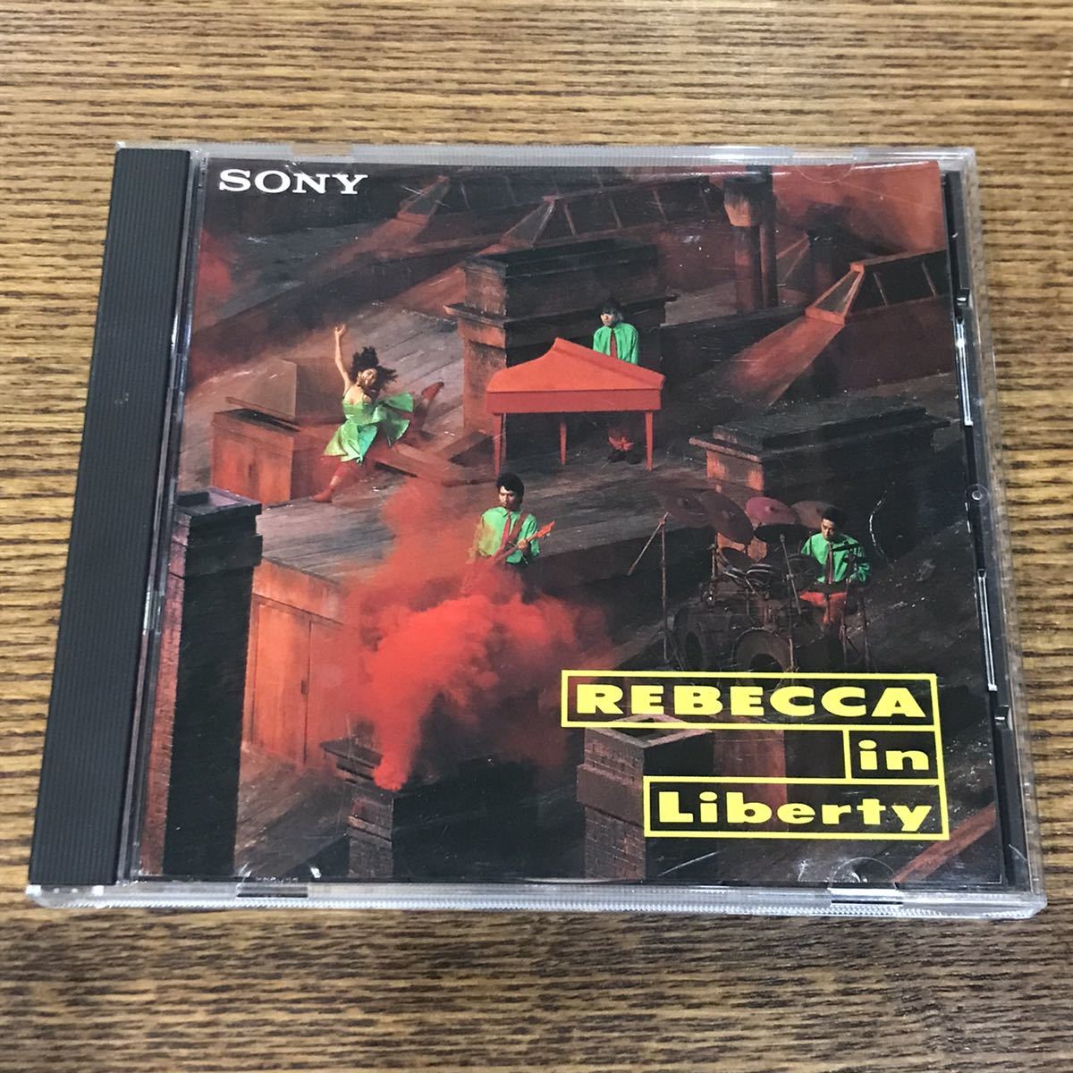 CD Rebecca In Liberty Sony original demonstration disc レベッカ 小比類巻かおる TM ...