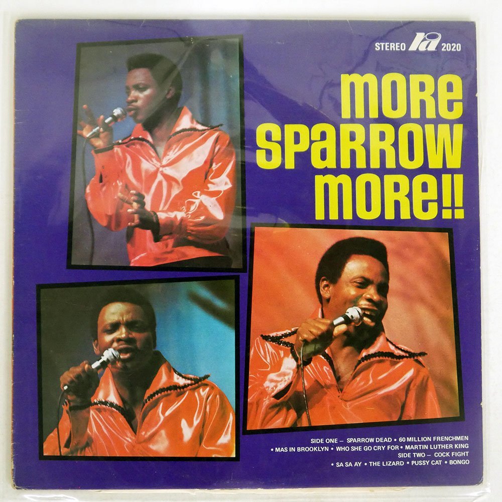 MIGHTY SPARROW/CONRAD LITTLE AND HIS BIG BAND/MORE SPARROW MORE/CARAVAN ...