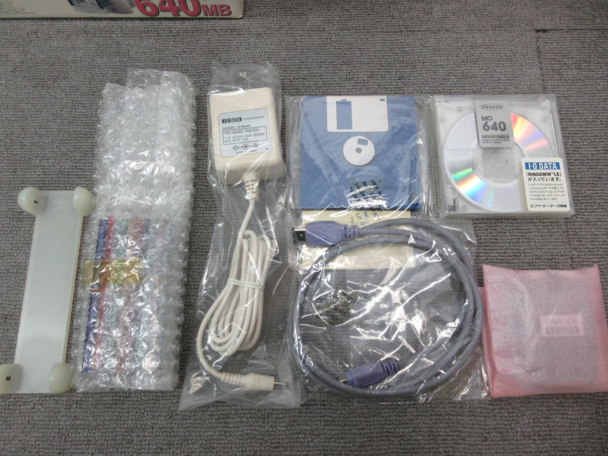 M 10-5 6 電気店在庫品 IO-DATA MOドライブ 外付型 640Mバイト IEEE1394対応 MOA-i640S/1394 長期保管品(640MB)｜売買されたオークション情報 ...