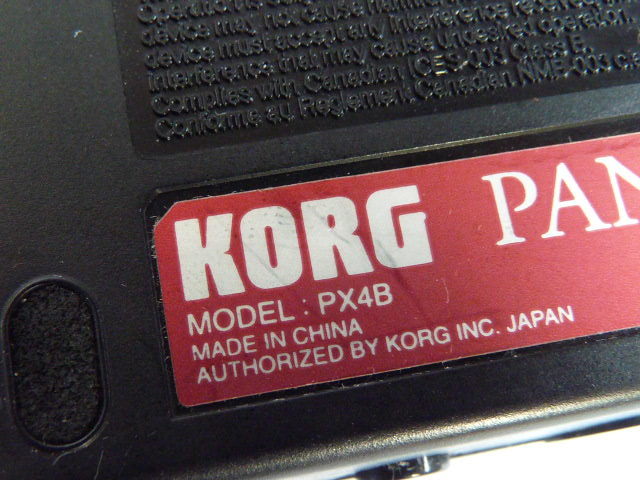 KORG PANDORA パンドラ PX4B ToneWorks ベース用マルチエフェクター(マルチエフェクター)｜売買されたオークション情報 ...