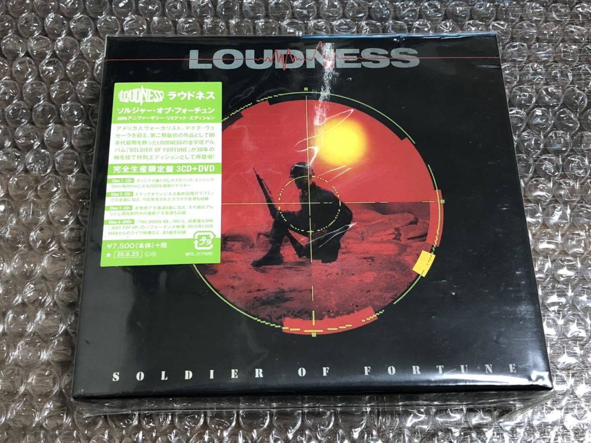 LOUDNESS SOLDIER OF FORTUNE 30th Anniversary LIMITED EDITION ジャパメタ ...