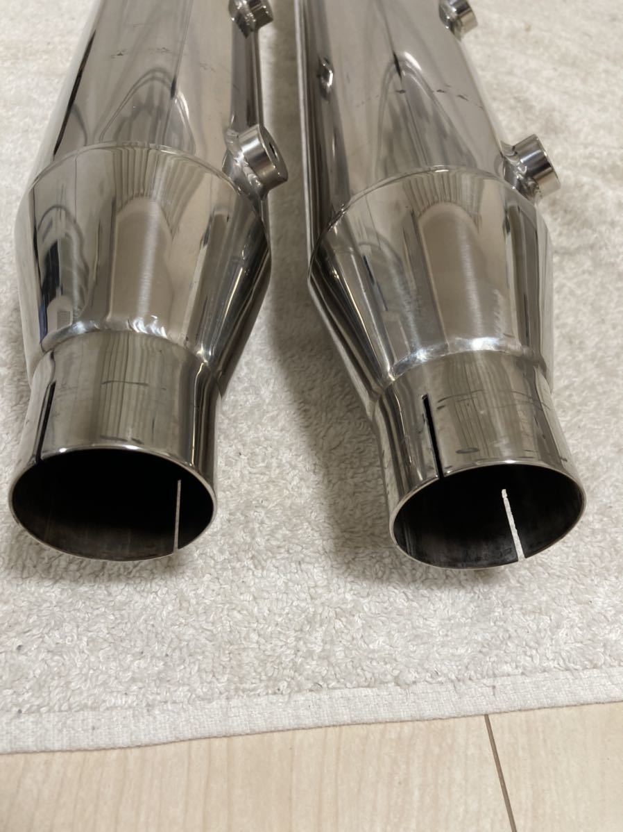 特注品 サンダンスボマースリップオンサイレンサー マフラー ソフテイル07年〜17年式適合 FLSTC FXSB FXCWC FXST(ハーレーダビッドソン用)｜売買されたオークション情報 ...