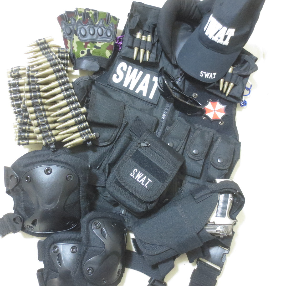 SWAT タクティカルベスト キャップ 特殊部隊 コスプレ ハロウィン 衣装(衣装)｜売買されたオークション情報、yahooの商品情報を ...