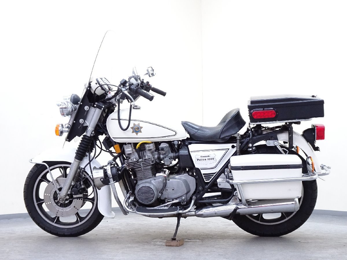 カワサキ Z1000P ポリス 動画有 ローン可 車検残有 旧車 キャブ車 マイル表記 Police KZ1000P KAWASAKI ...