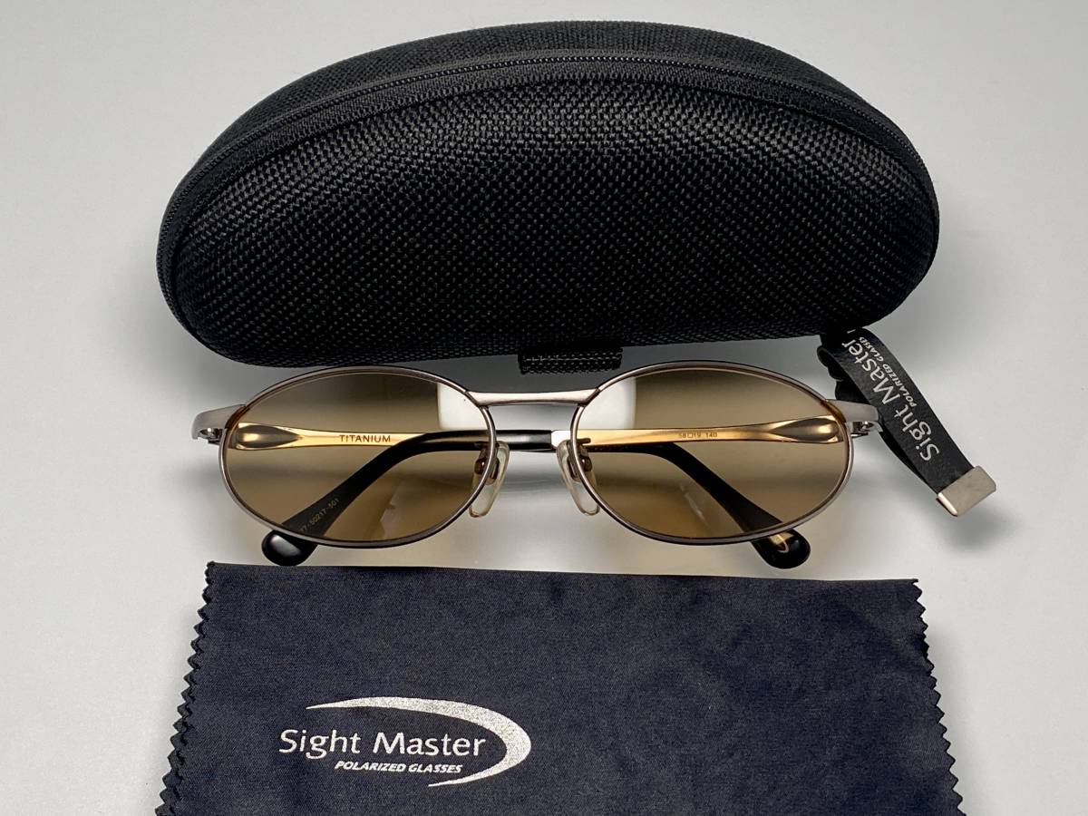 TALEX偏光レンズ Sight Masterサイトマスター STRATOSストラトス旧型 チタン/ライトブラウン タレックス TITANIUM ケース 釣りサングラス(その他)｜売買された ...