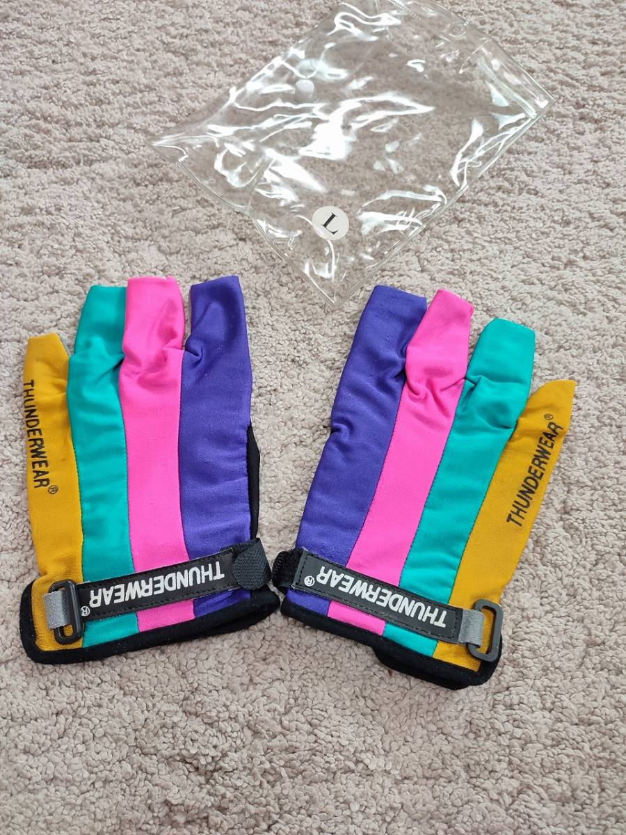 サンダーウェア THUNDERWEAR グローブ GLOBE サイズL トレッキング サイクリング フィッシングに(手袋)｜売買された ...