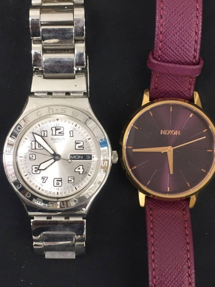 1002-433MM000 腕時計 まとめ ELGIN AUREOLE RICOH NOXIN GUESS TECHNOS FOSSIL 等 ...