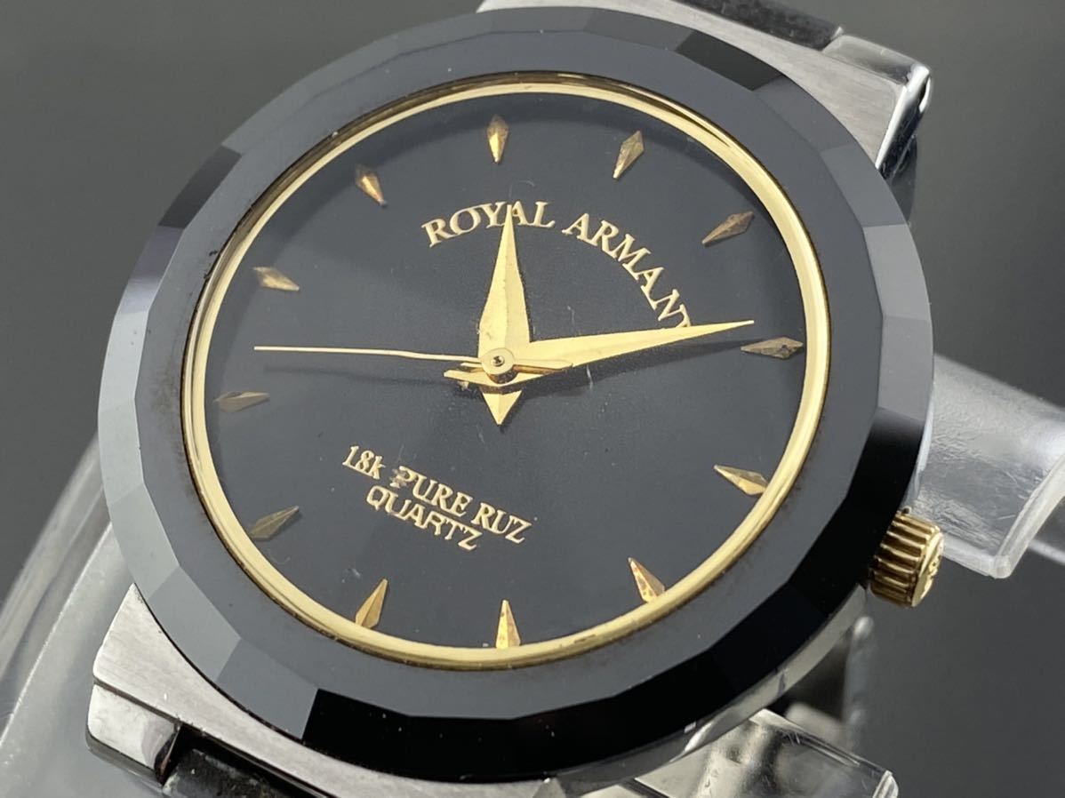 A1009 1円 メンズ腕時計 クォーツ ロイヤルアルマーニ CC-M003 ROYAL ARMANY(アルマーニ)｜売買されたオークション ...