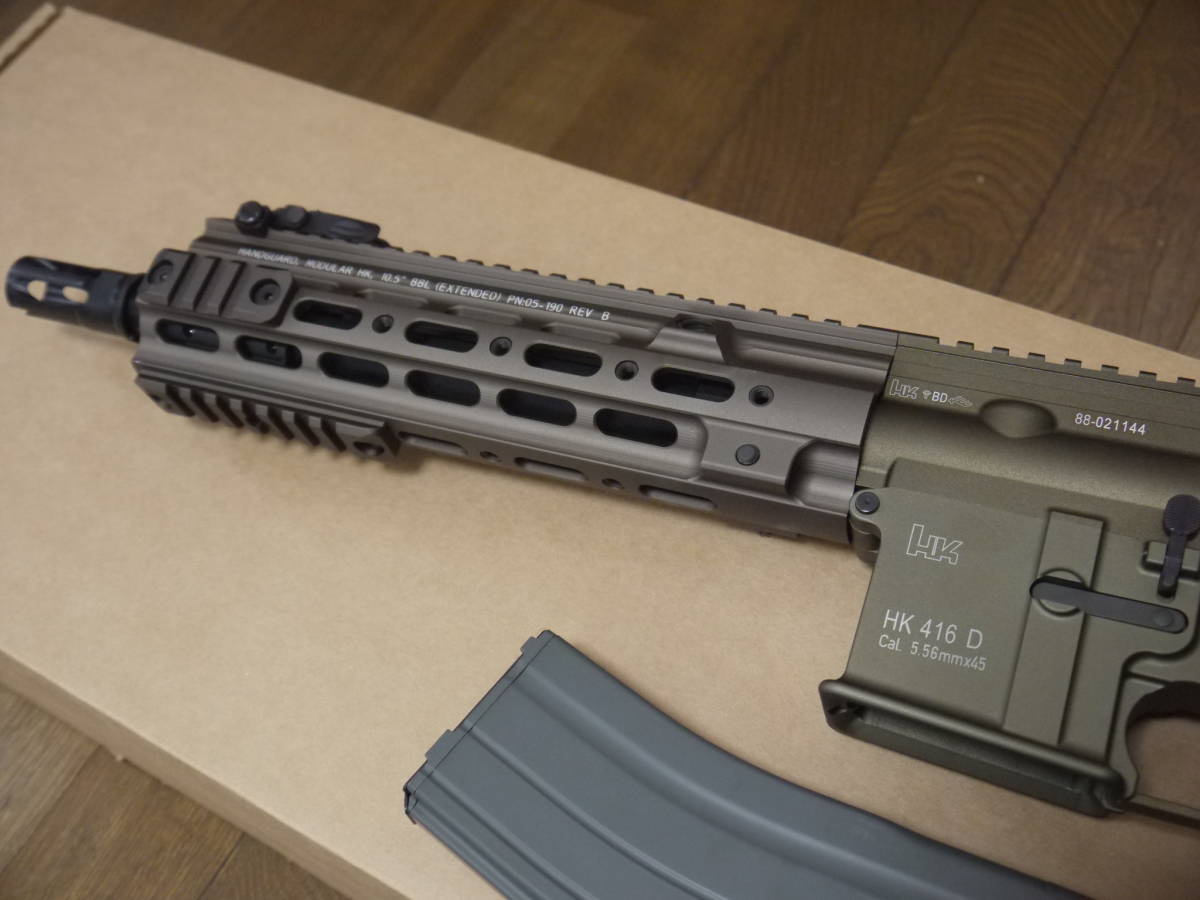 CAR HK416D CAG GBBR Limited Edition GBB 検 M4 HK416 VFC マルイ ガスブロ(ガスガン ...