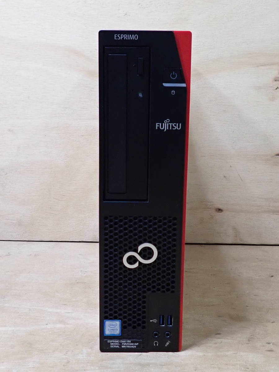 富士通 ESPRIMO D587/RX FMVD3001AP Core i3-7100 4GB 500GB Windows10(パソコン単体)｜売買されたオークション情報、yahooの商品情報 ...