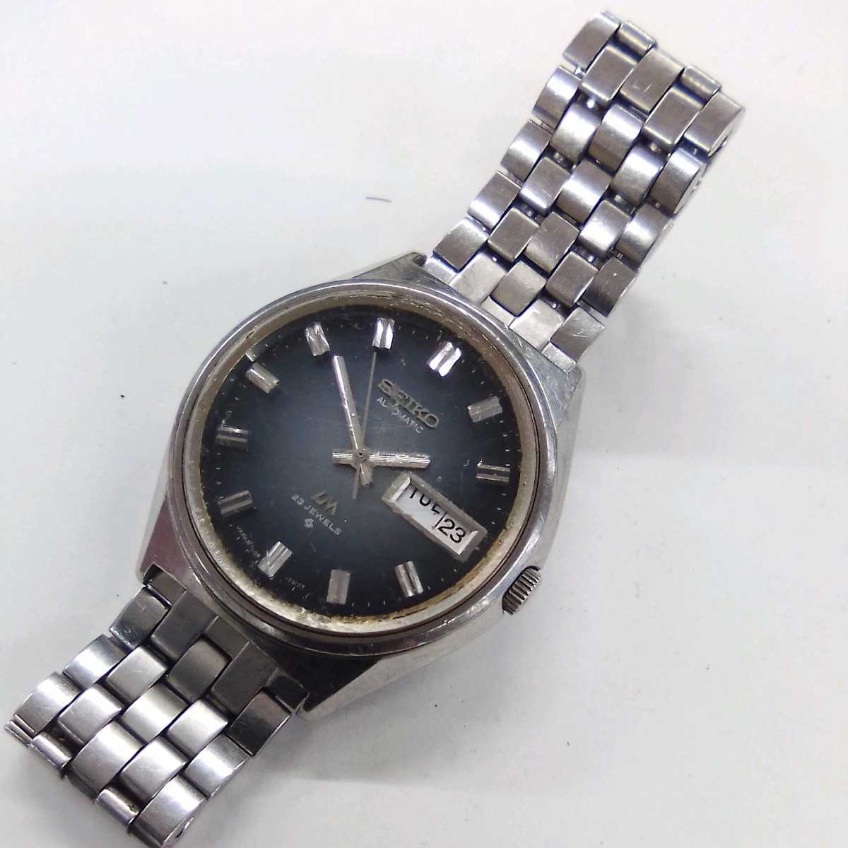 ハ9325H セイコー SEIKO AUTOMATIC LM カレンダー付き腕時計 23Jewels 5606-7260(セイコー)｜売買され ...