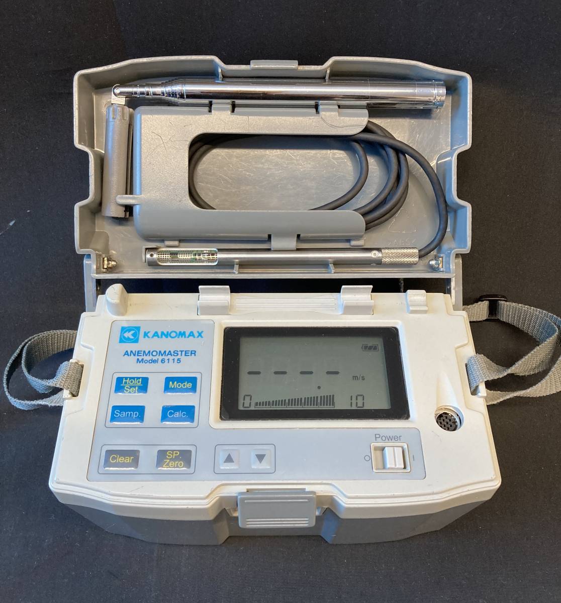 KANOMAX 6115 ANEMOMASTER アネモマスター 風速計 1750(その他)｜売買されたオークション情報、yahooの商品情報をアーカイブ公開 - オークファン（aucfan.com）