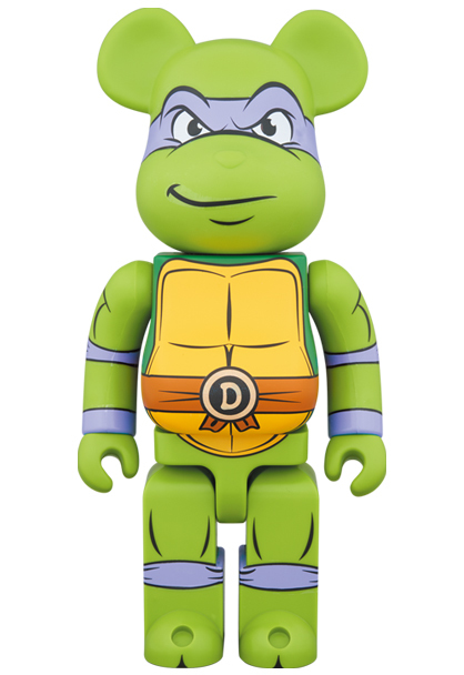 BE@RBRICK DONATELLO 1000％ MEDICOM TOY ベアブリック kaws カウズ BANKSY Teenage ...
