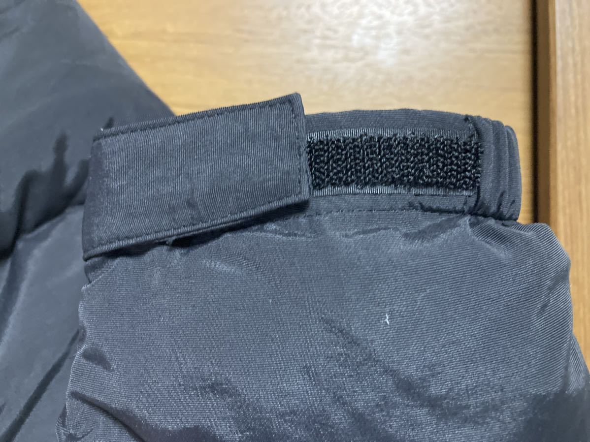 XL 21HO UNDEFEATED OUTDOOR PUFFER JACKET Black アンディフィーテッド パファー ジャケット ...