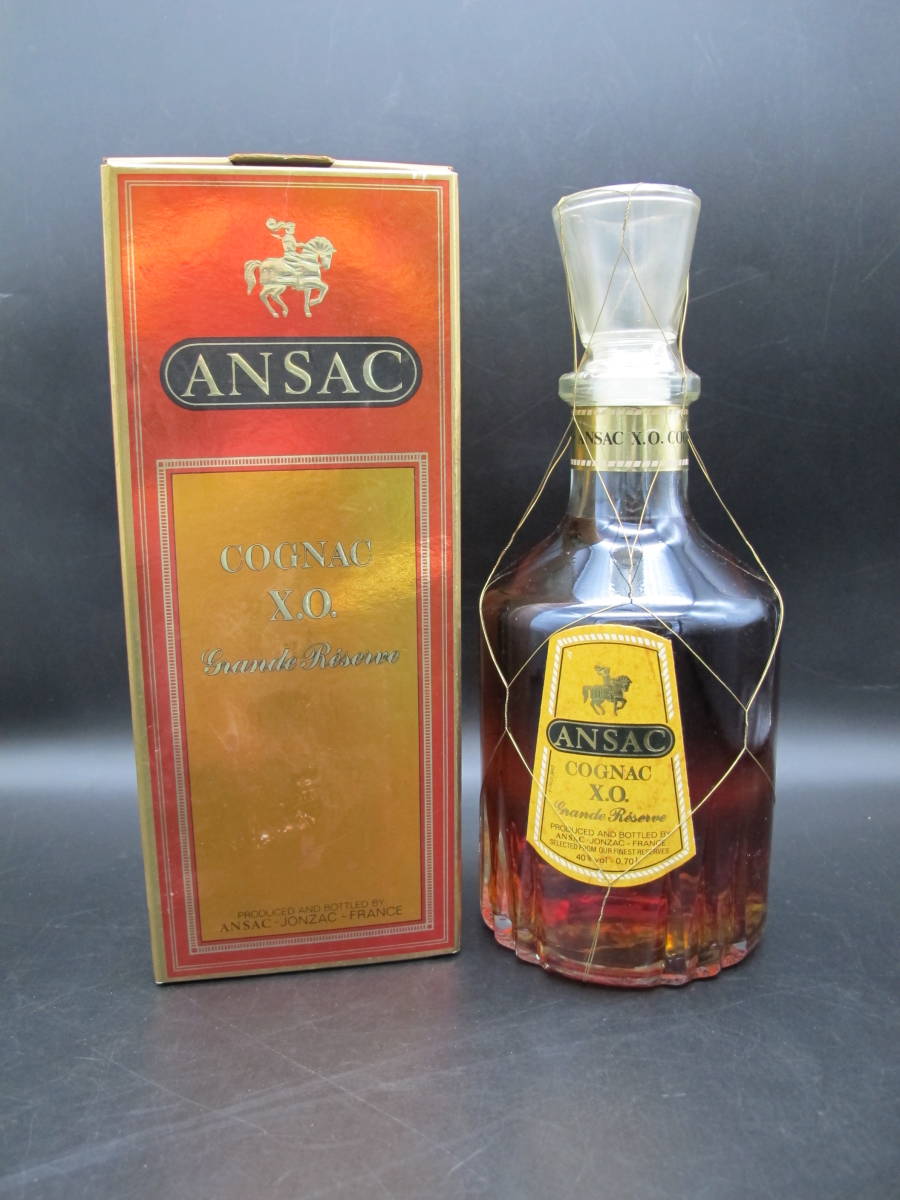 ANSAC アンサック XO グランドリザーブ コニャック ブランデー 700ml 40% 古酒(コニャック)｜売買されたオークション情報 ...