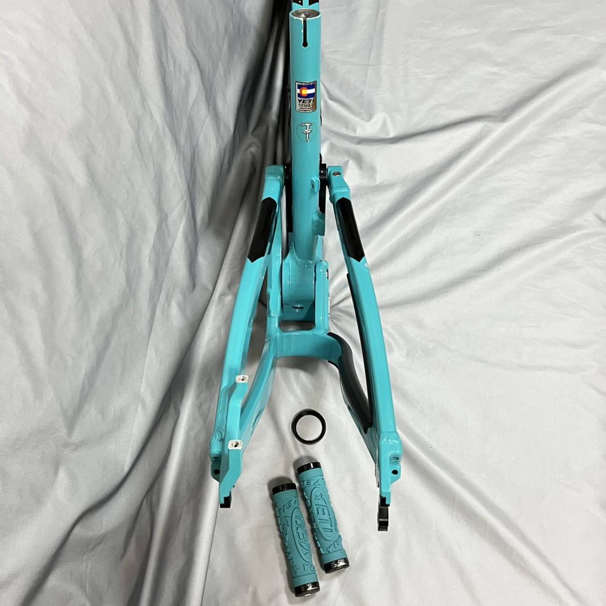 Yeti SB-66 FOX Racing フルサスペンション フレーム 純正グリップ付/ イエティ エンデューロ XC inch フルサス ...