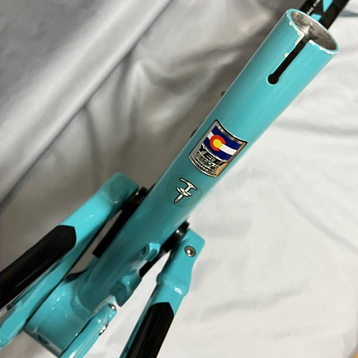 Yeti SB-66 FOX Racing フルサスペンション フレーム 純正グリップ付/ イエティ エンデューロ XC inch フルサス ...