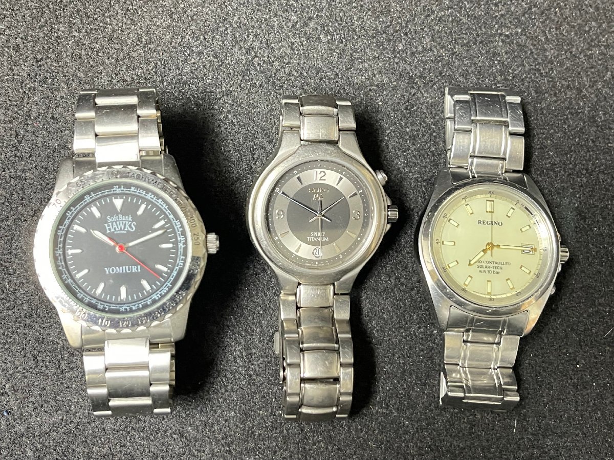 KS0411-75I SEIKO SPIRIT AGS/CITIZEN REGUNO SOLAR/SofeBank HAWKS メンズ腕時計 ...