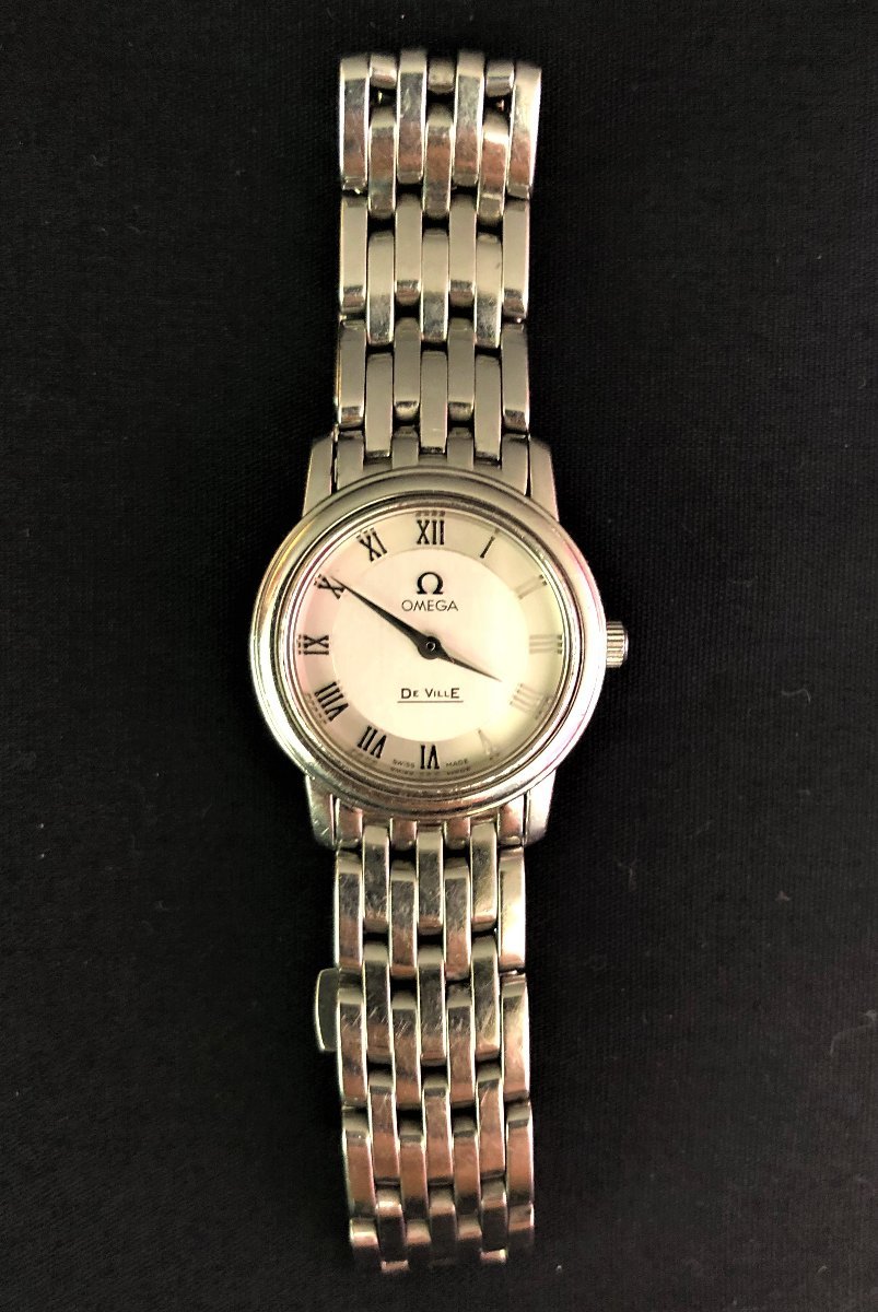 5MKプ10027C オメガ OMEGA デビル プレステージ レディース 時計 腕時計 稼働品 クオーツ シルバー(デビル)｜売買された ...