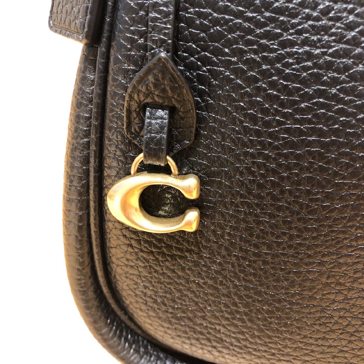 COACH コーチ レザー 2WAY ハンドバッグ ショルダーバッグ ブラック N2 E2232-CC437(ハンドバッグ)｜売買された ...