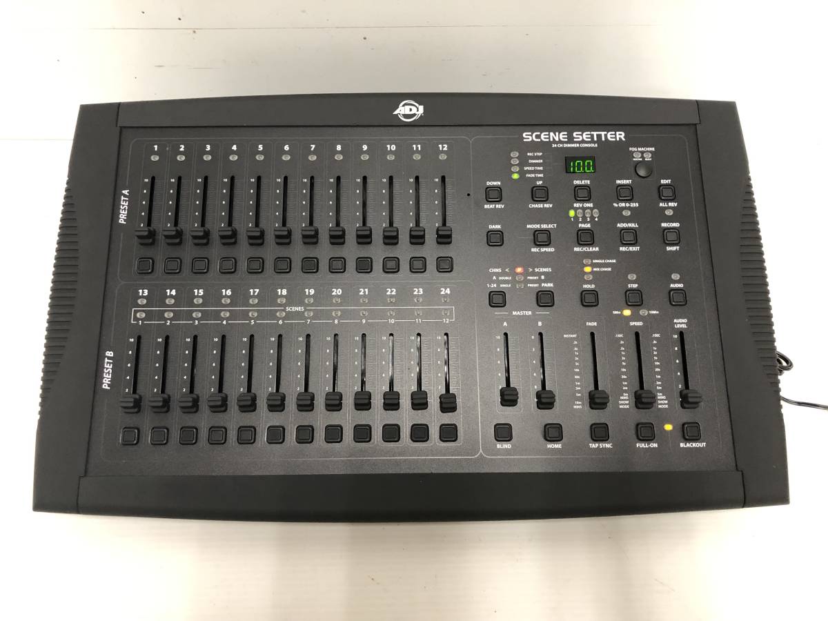 19 ADJ SCENE SETTER 24ch 舞台照明 コントローラー 保管品 電源コード付き 写真追加あり(その他)｜売買された ...