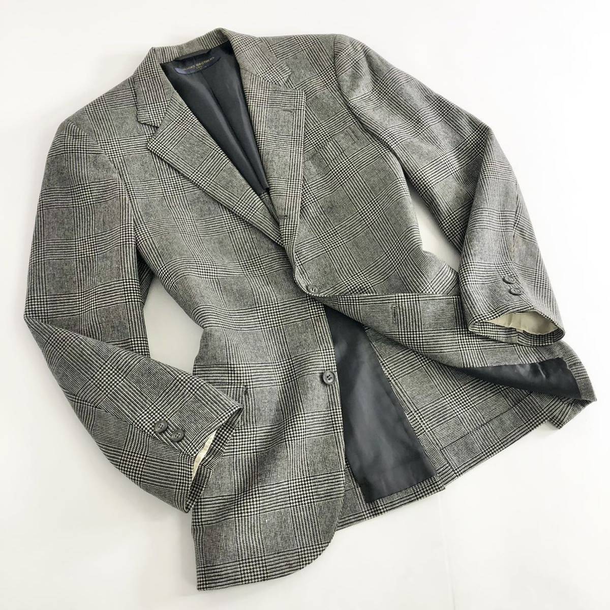 Bl16 BROOKS BROTHERS ブルックスブラザーズ テーラードジャケット ブレザー グレンチェック 94AB Mサイズ相当 メンズ 紳士服 男性用(Mサイズ)｜売買された ...