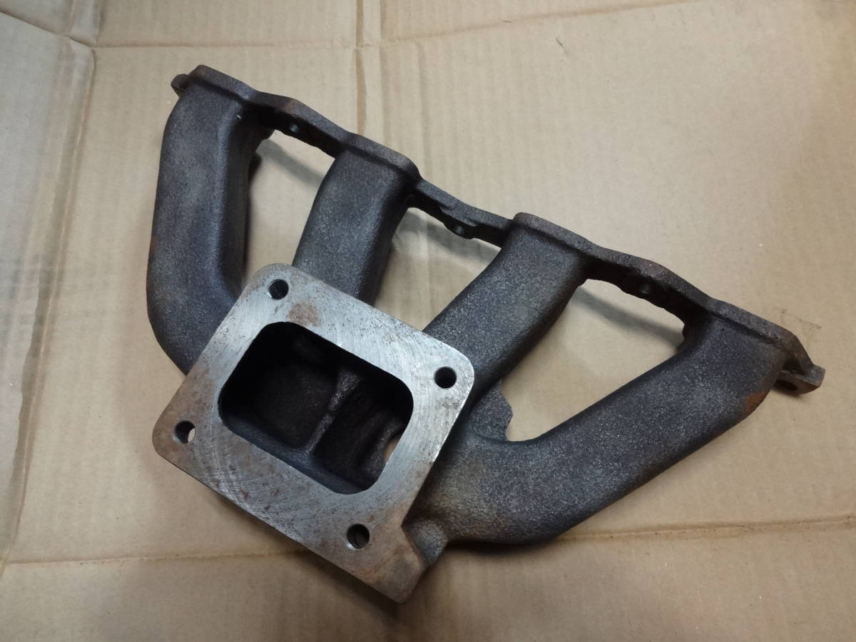 【希少新品】HKS 2TG ターボ エキマニ TE37 TE47 TE71 turbo exhaust manifold 2T-G ...