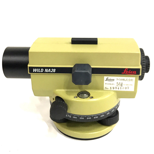 LEICA WILD NA28 オートレベル 測量機 測定 土木 建築 ライカ ケース付き(測量、角度計)｜売買されたオークション情報 ...