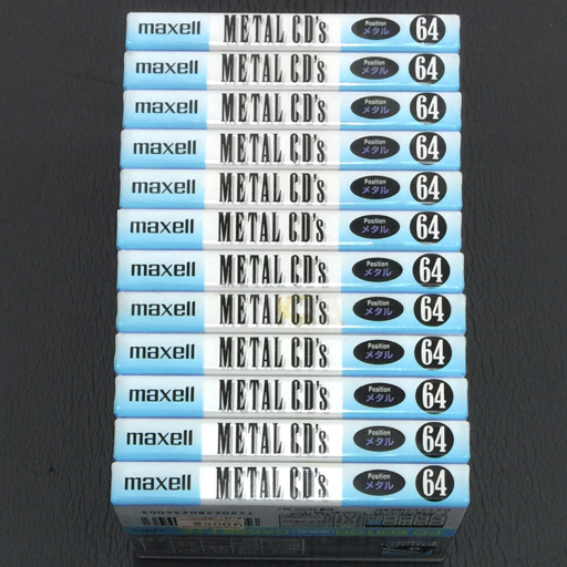 マクセル メタル 64 MCDS-64J カセットテープ 12点セット maxell(記録媒体)｜売買されたオークション情報、yahooの商品 ...
