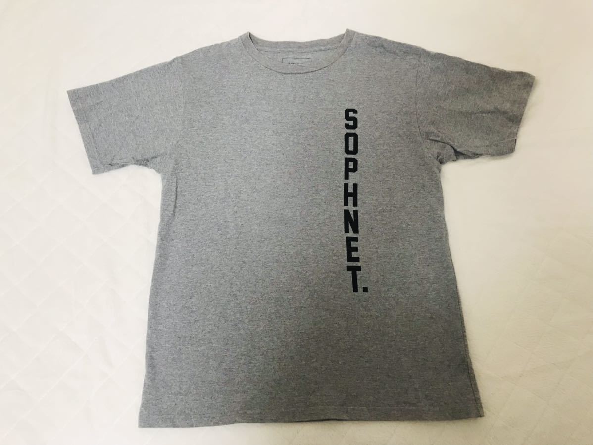 2018SS SOPHNET. ソフネット グレーTシャツ L(半袖Tシャツ)｜売買されたオークション情報、yahooの商品情報をアーカイブ公開 - オークファン（aucfan.com）