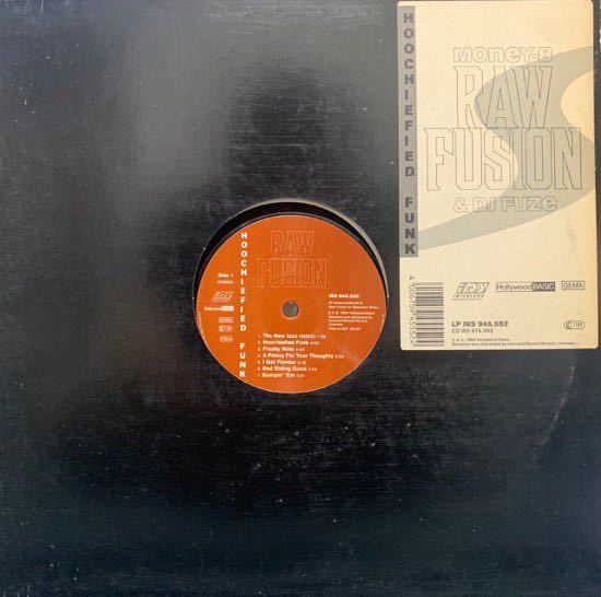 LP レア 1994 GER ORIGINAL RARE PRESS RAW FUSION / HOOCHIEFIED FUNK pete ...