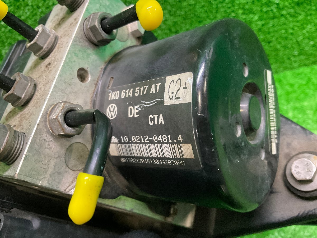 VW ゴルフ6 GTI 1KCCZ 純正 ABSアクチュエーター 1K0907379AJ フォルクスワーゲン 33613 L079 ...