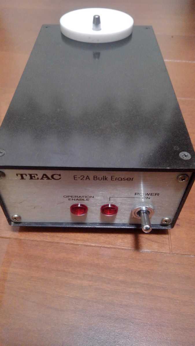 TEAC ティアック バルクイレーサー カセットテープ オープンリールテープ E-2A BULK ERASER 通電ok(オープンリールデッキ)｜売買されたオークション情報、yahooの商品 ...