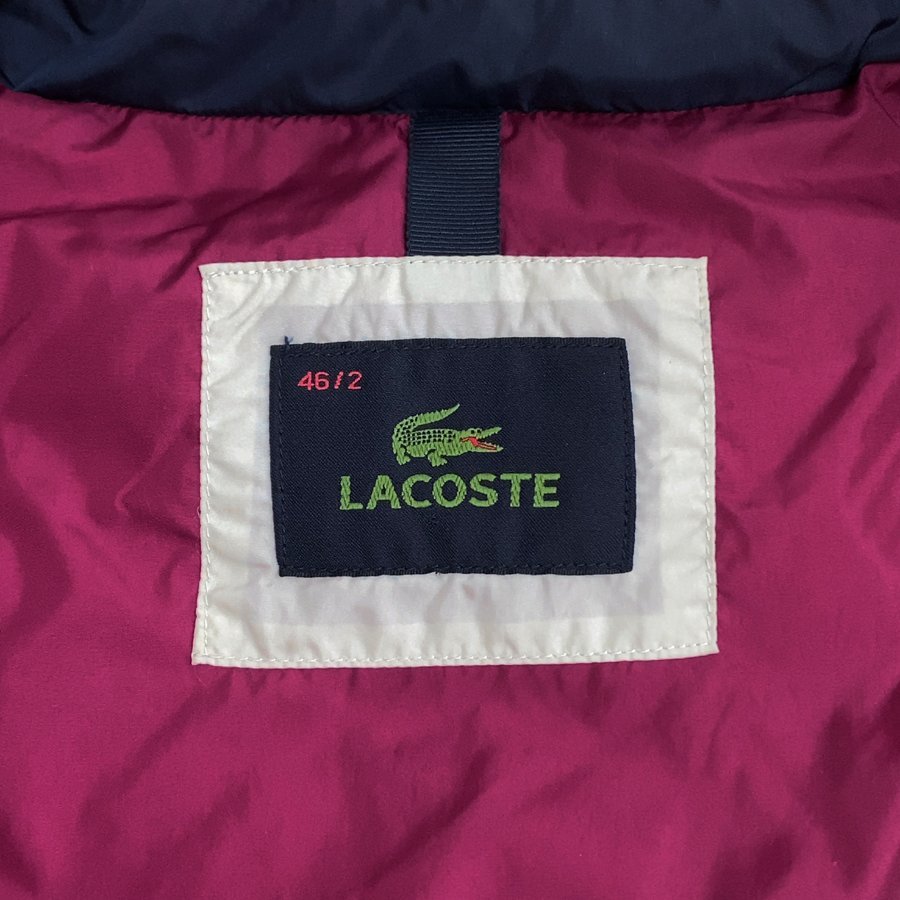 相場価格￥47 300- LACOSTE ラコステ 撥水ナイロンタフタ ダウンジャケット トリコロール 紺 ネイビー 46/2 JP:M パーカ ブルゾン(ジャケット、上着)｜売買された ...