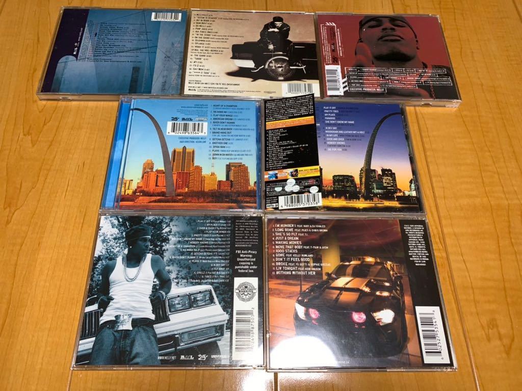 Nelly アルバム7枚セット / ネリー / Country Grammar / Nellyville / Da Derrty ...
